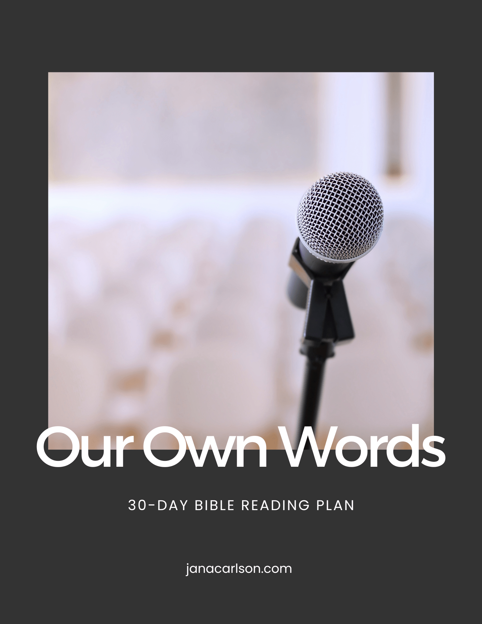 Bible Reading Plan Library | Jana Carlson